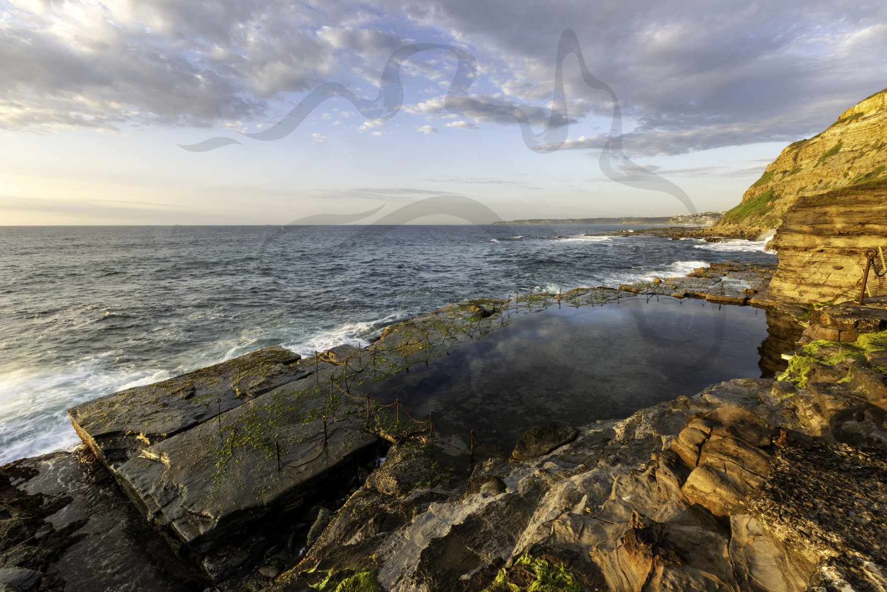 Bogey Hole Morning Stock Photography - Newcastle High Resolution ...