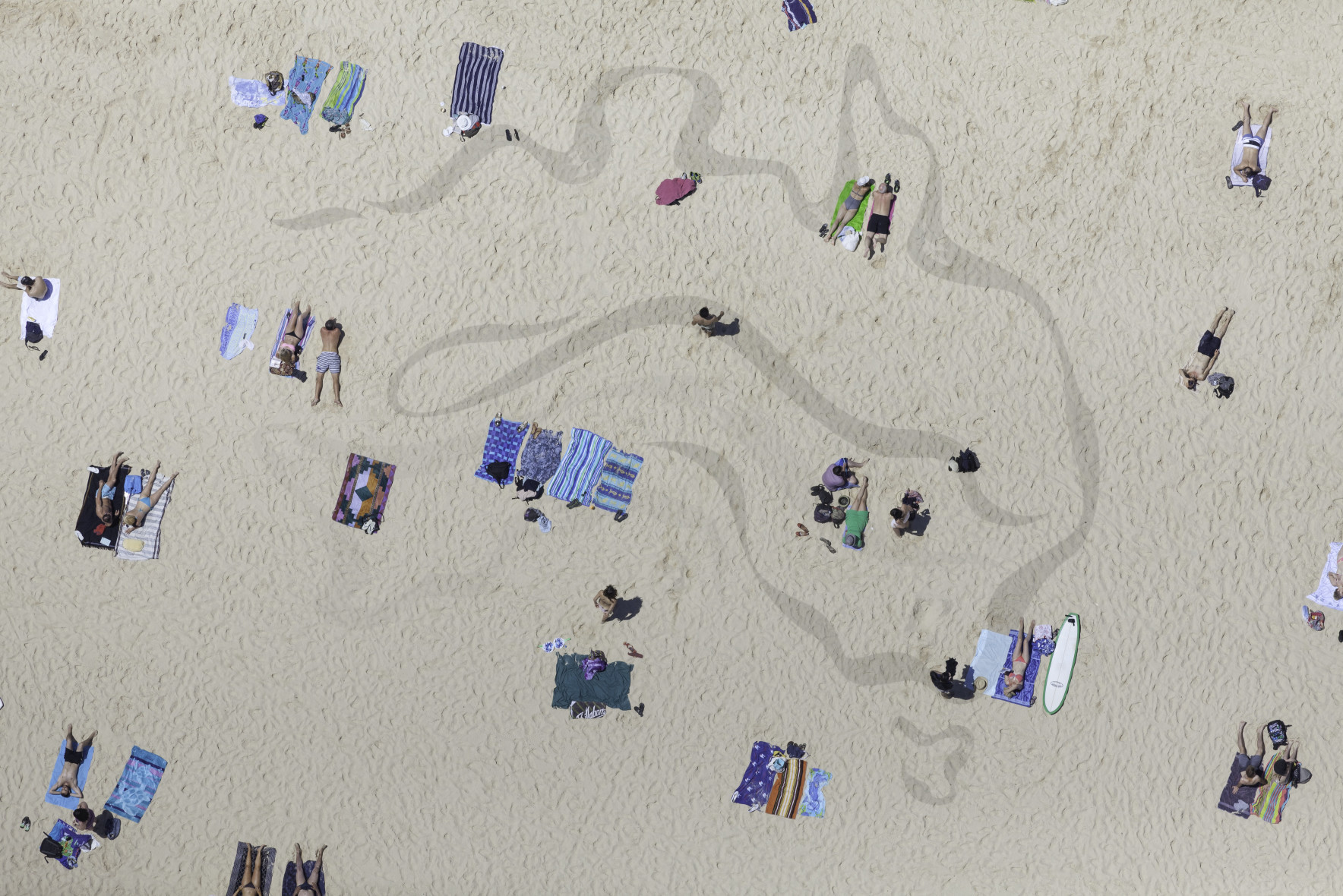 Bondi Beach Sunbakers High Resolution Stock Images - Royalty Free ...
