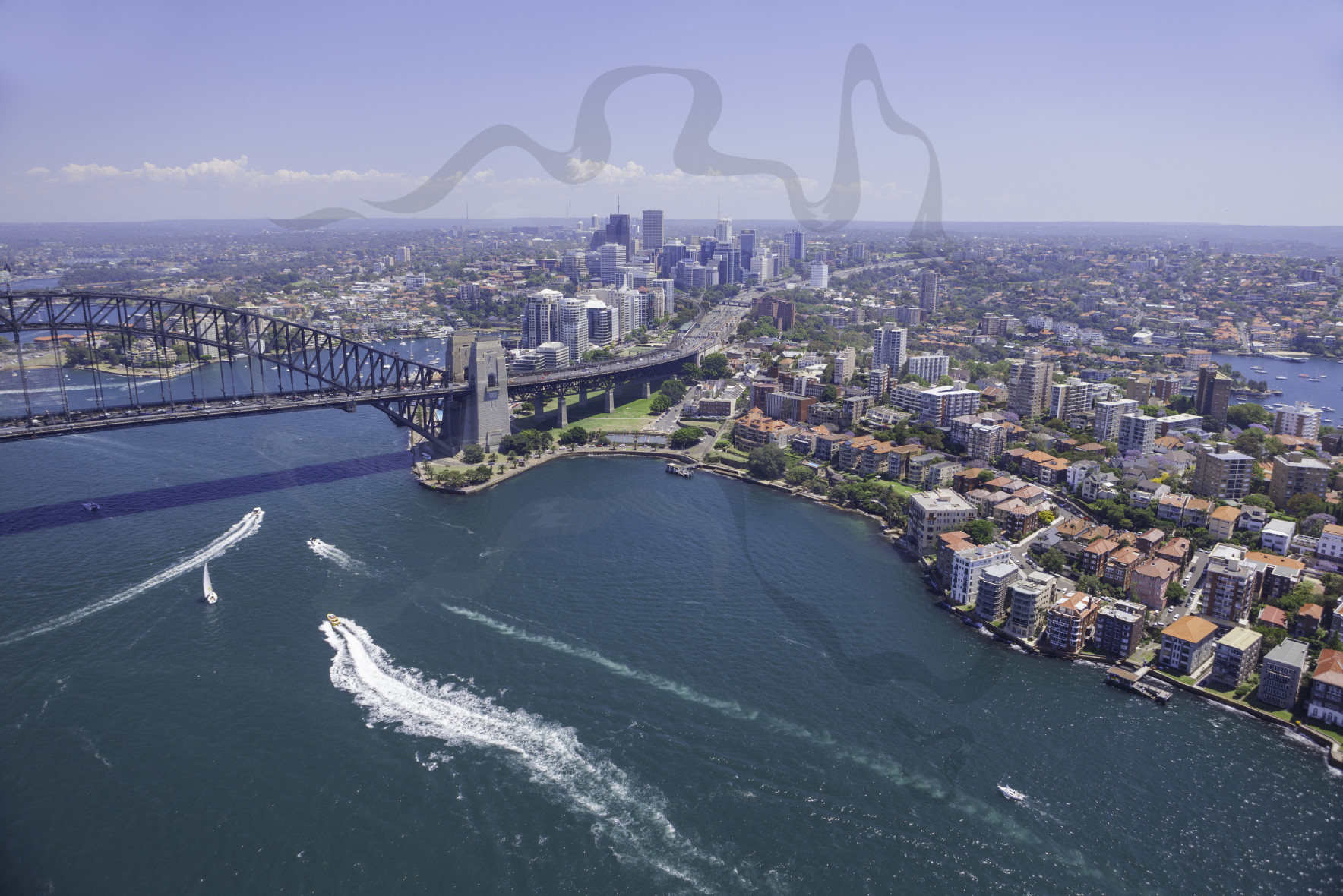 North Sydney Aerial Stock Photography - Sydney Harbour Photos - Digital ...