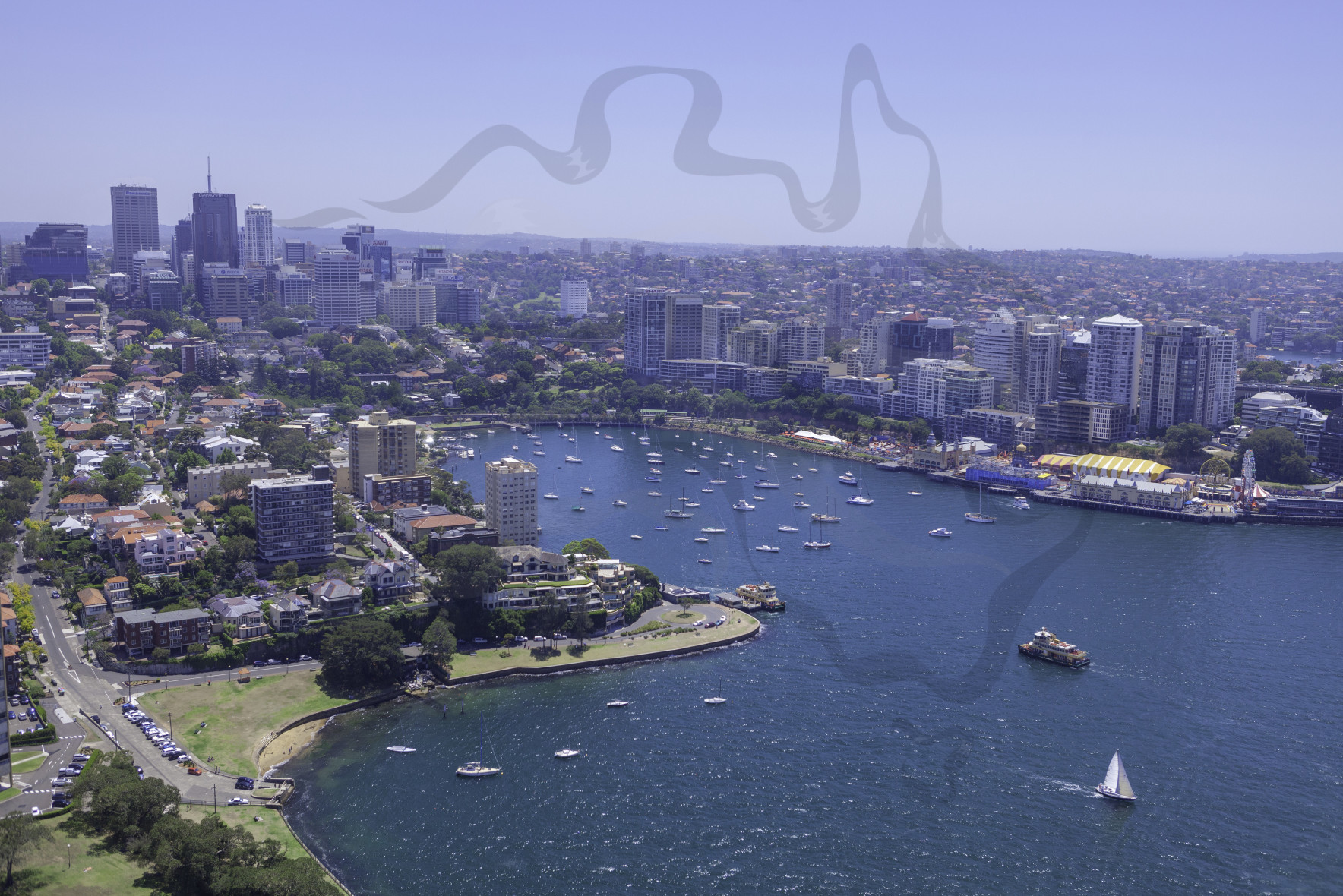 Lavender Bay Aerial Stock Photography - Sydney Harbour Photos - Digital ...