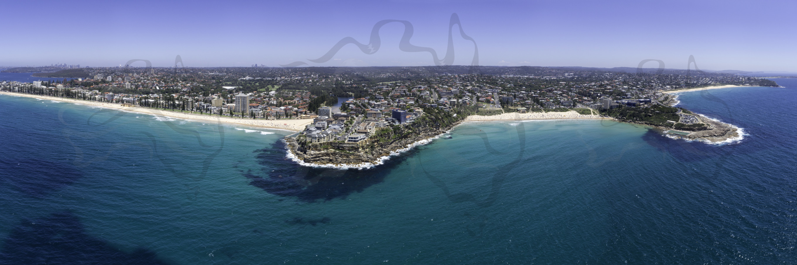 Manly to Freshwater Beach Aerial Stock Photography - High Resolution ...