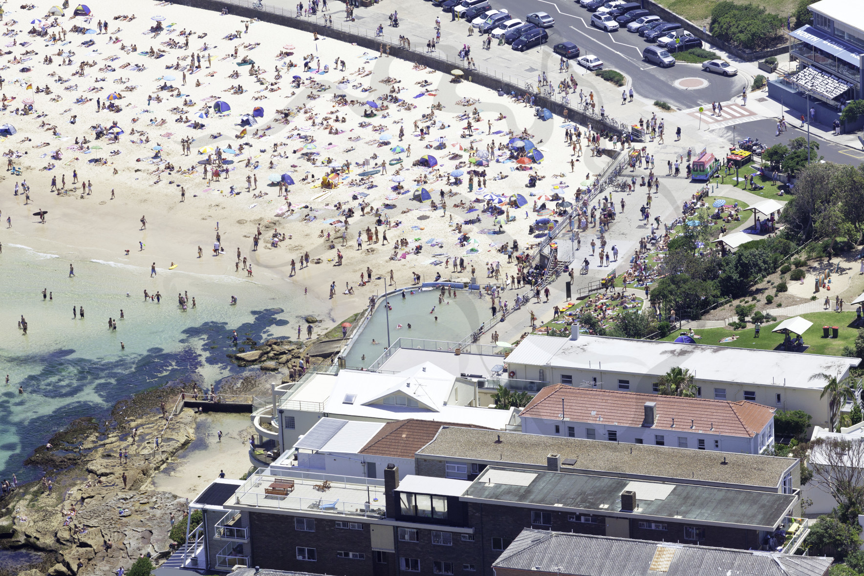 North Bondi Beach High Resolution Stock Photo - Eastern Beaches Sydney ...