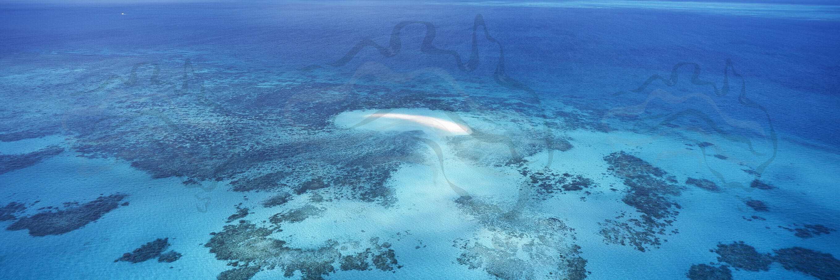 Vlasoff Cay Panoramic Aerial Stock Images - Great Barrier Reef