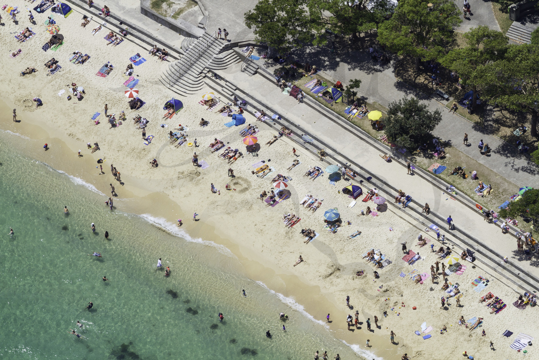 Shark Bay - Neilson Beach Aerial Stock Photos - High Resolution Sydney ...