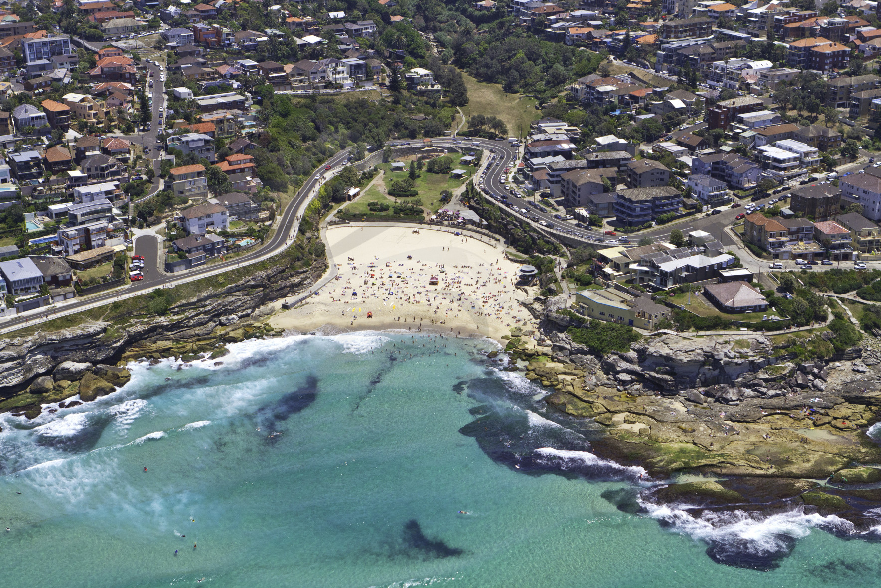 Tamarama Beach Stock Aerial Photos - Eastern Beaches Sydney - Royalty Free