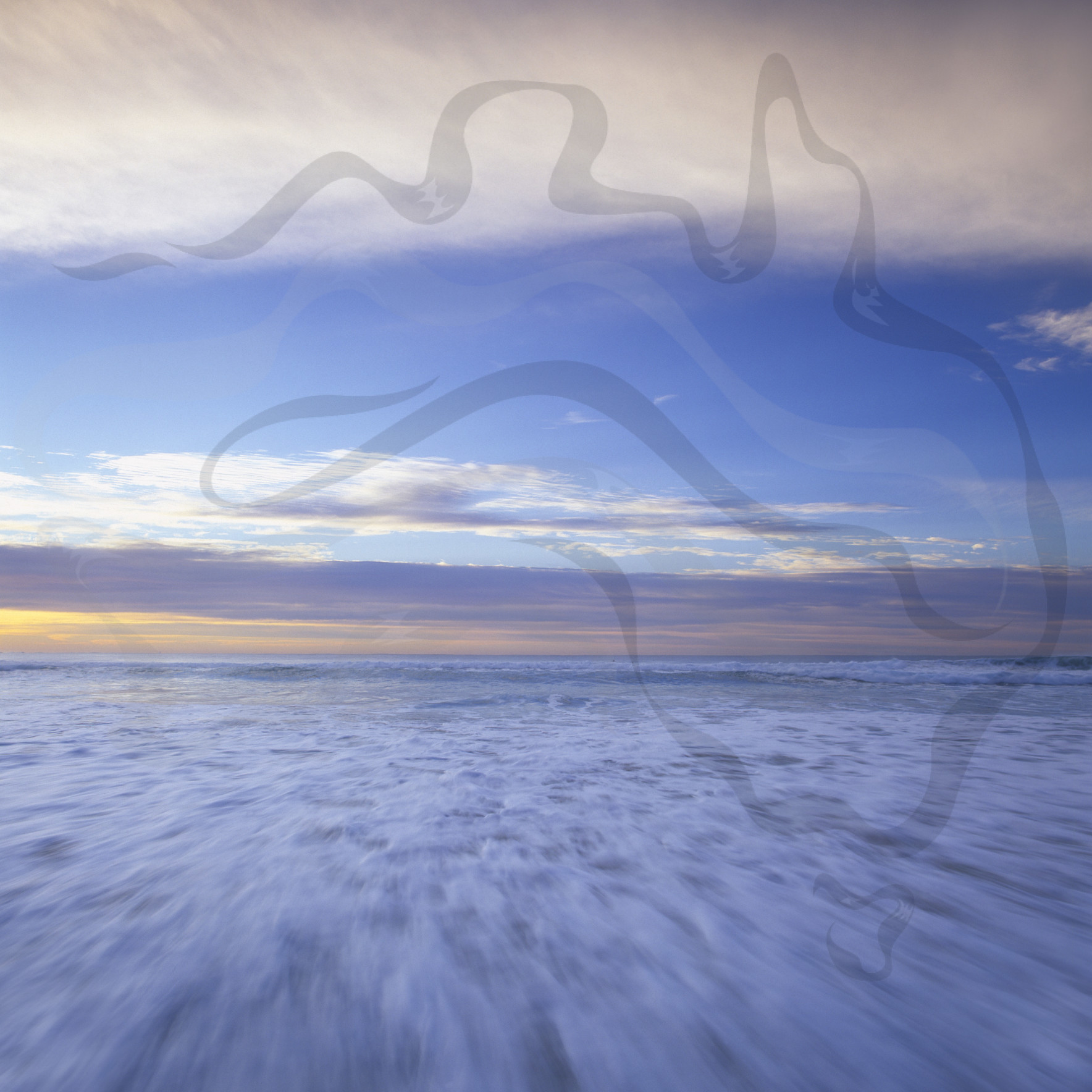 Cronulla Beach Stock Image - Oceanscape Out to Sea - High Resolution ...