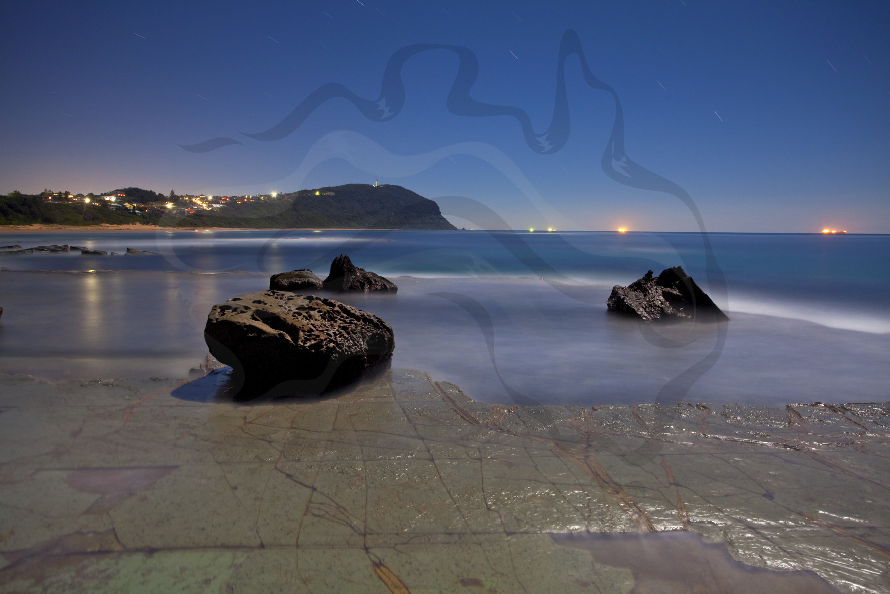 Forresters Beach High Resolution Stock Images - Nightscape - Star ...