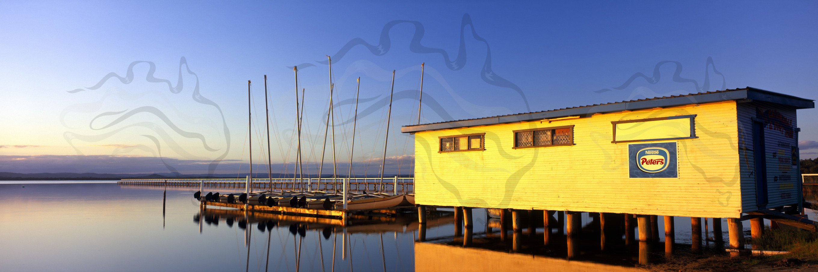 Long Jetty Panoramic Stock Photo - Central Coast High Resolution Images ...