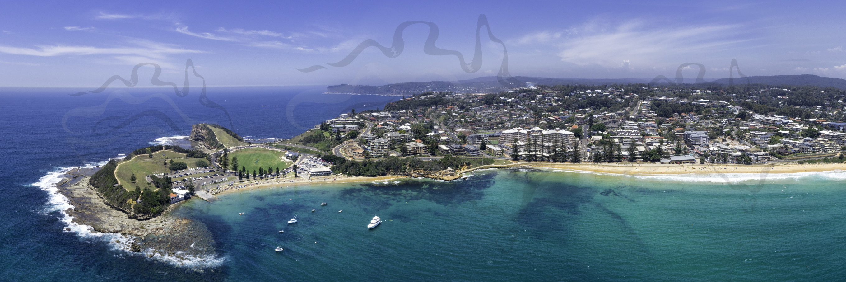 Terrigal High Resolution Aerial Panoramic Image - Central Coast Photos
