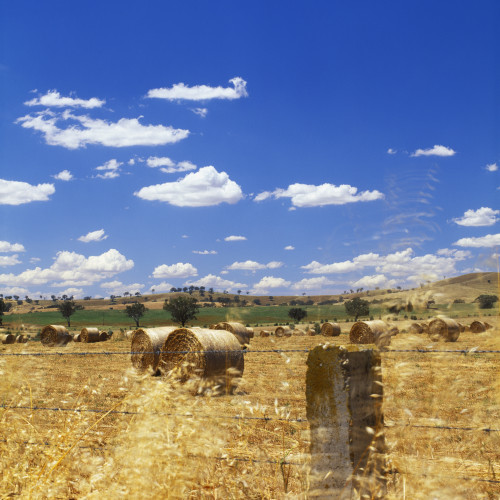 Hay Bails Country NSW Stock Photography - High Resolution Digital Downloads