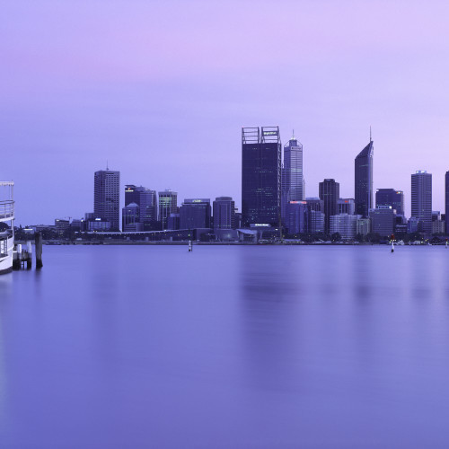 Perth City Stock Photography - Rainbow Sunset High Resolution Digital ...