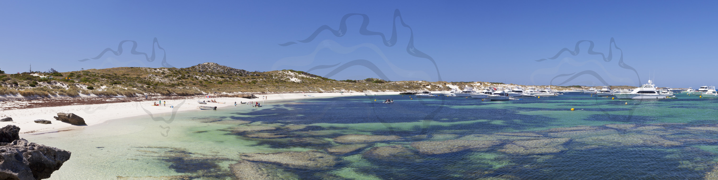 Stark Beach Rottnest Island Panoramic Stock Photos - High Resolution ...