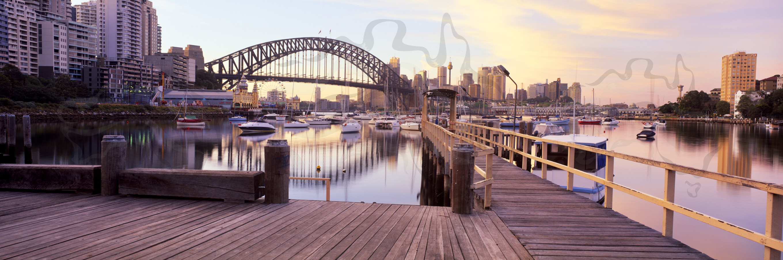 Lavender Bay Sunrise Panoramic Stock Photos - High Resolution Download