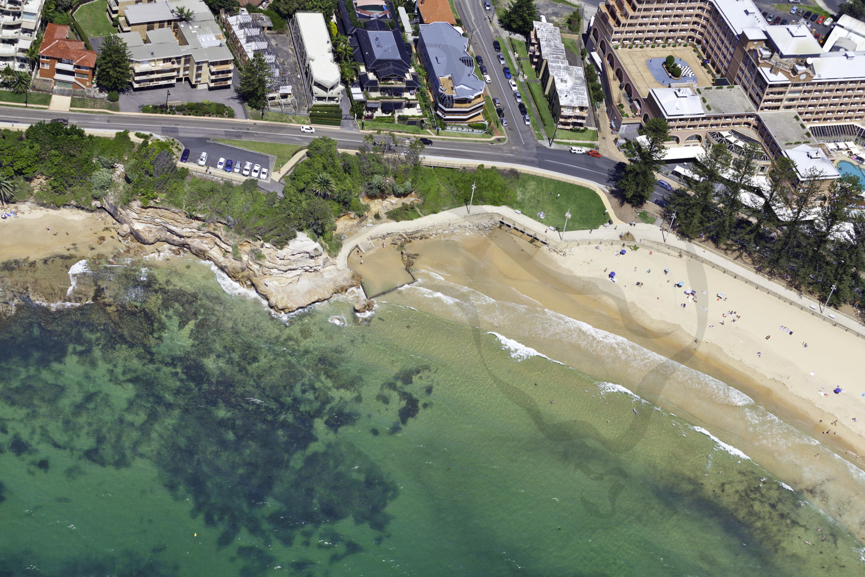 Terrigal Beach Crown Plaza Aerial Stock Photography - High Resolution ...