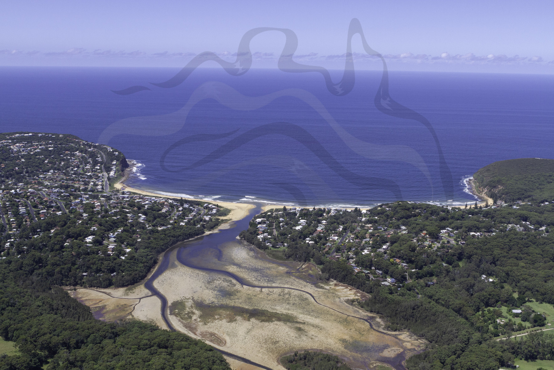 Copacabana to MacMasters Beach Aerial Stock Photography - High ...